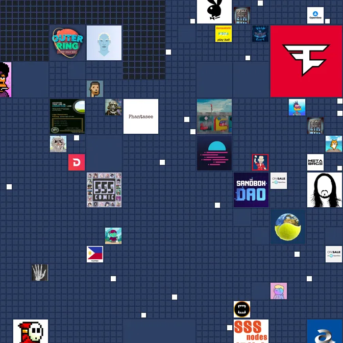 The Sandbox 元宇宙地图