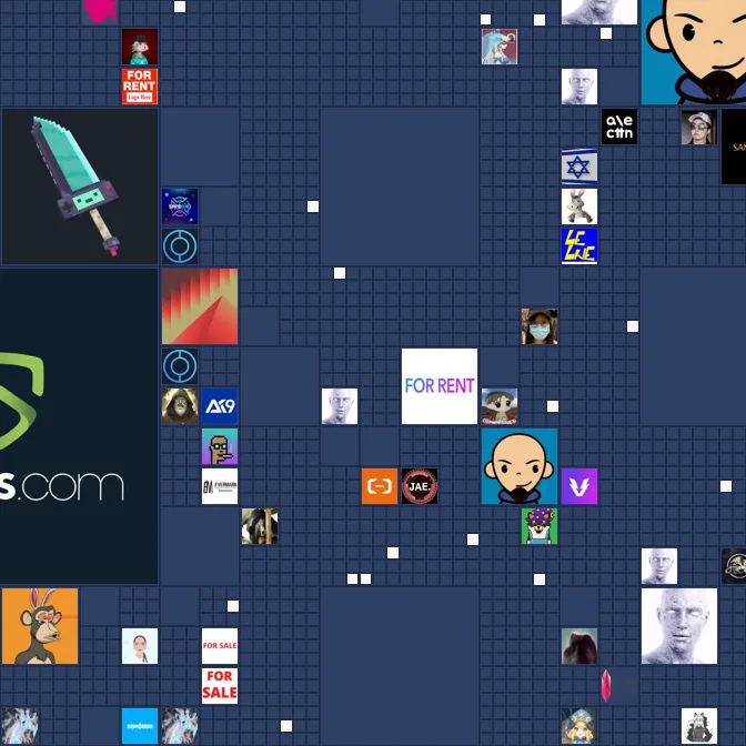 The Sandbox Metaverse Map