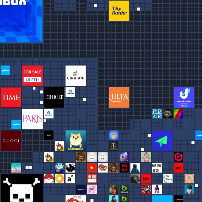 The Sandbox 元宇宙地图