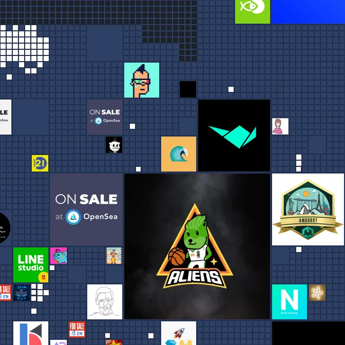 The Sandbox Metaverse Map